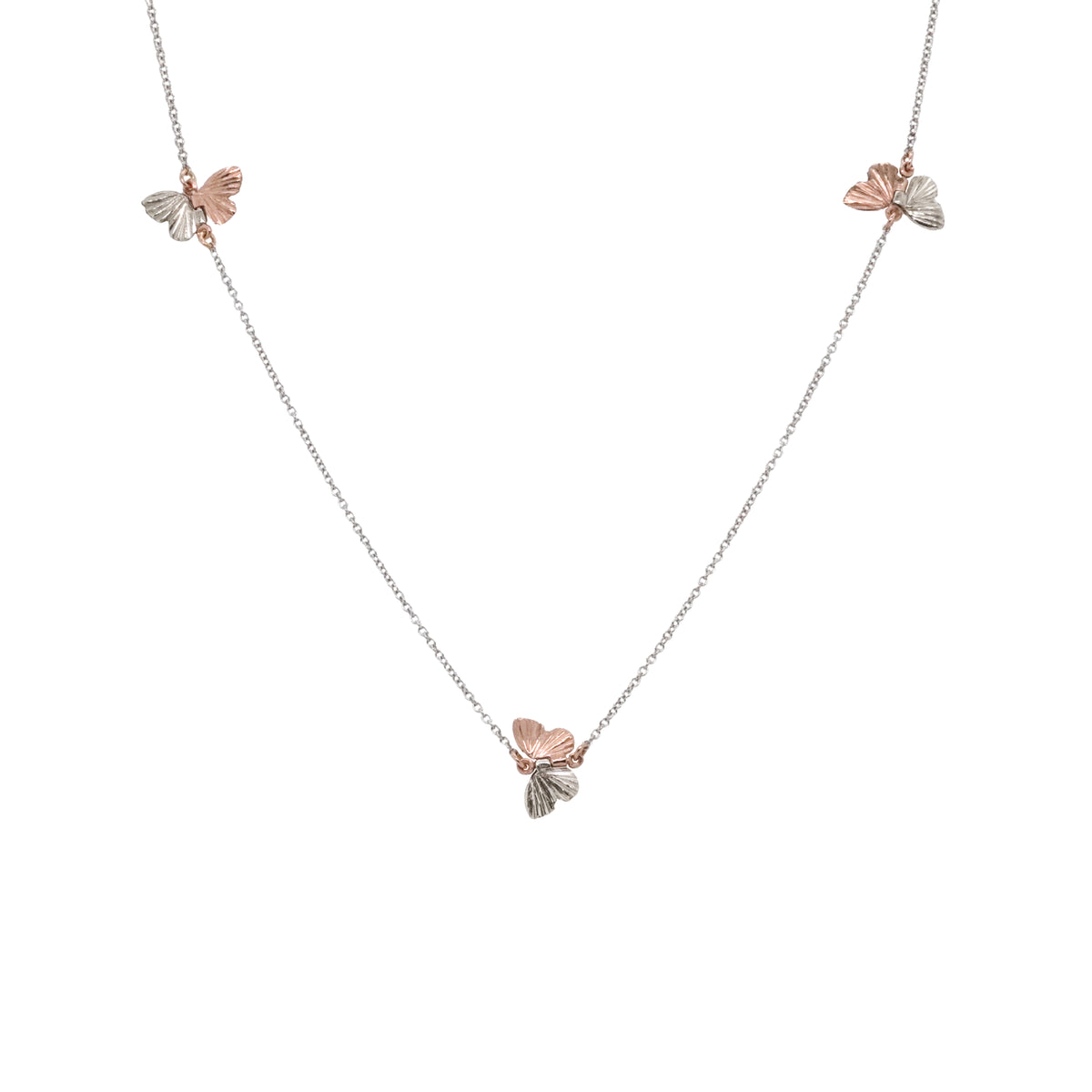 James Banks | 18k White Gold and 14k Rose Gold Triple Migration ...