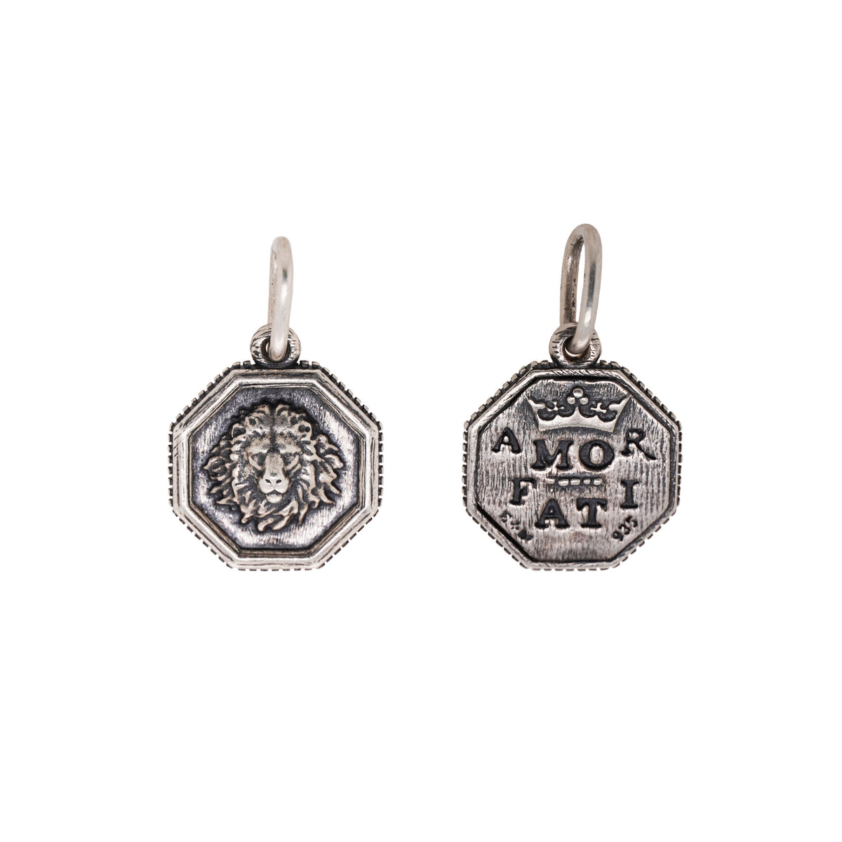 Erica Molinari | Silver Small Lion Head Charm – Art + Soul Gallery