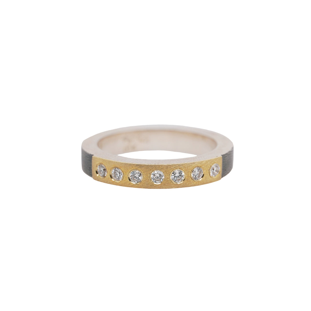 Rene Escobar | Mixed Metal Macro Ring – Art + Soul Gallery